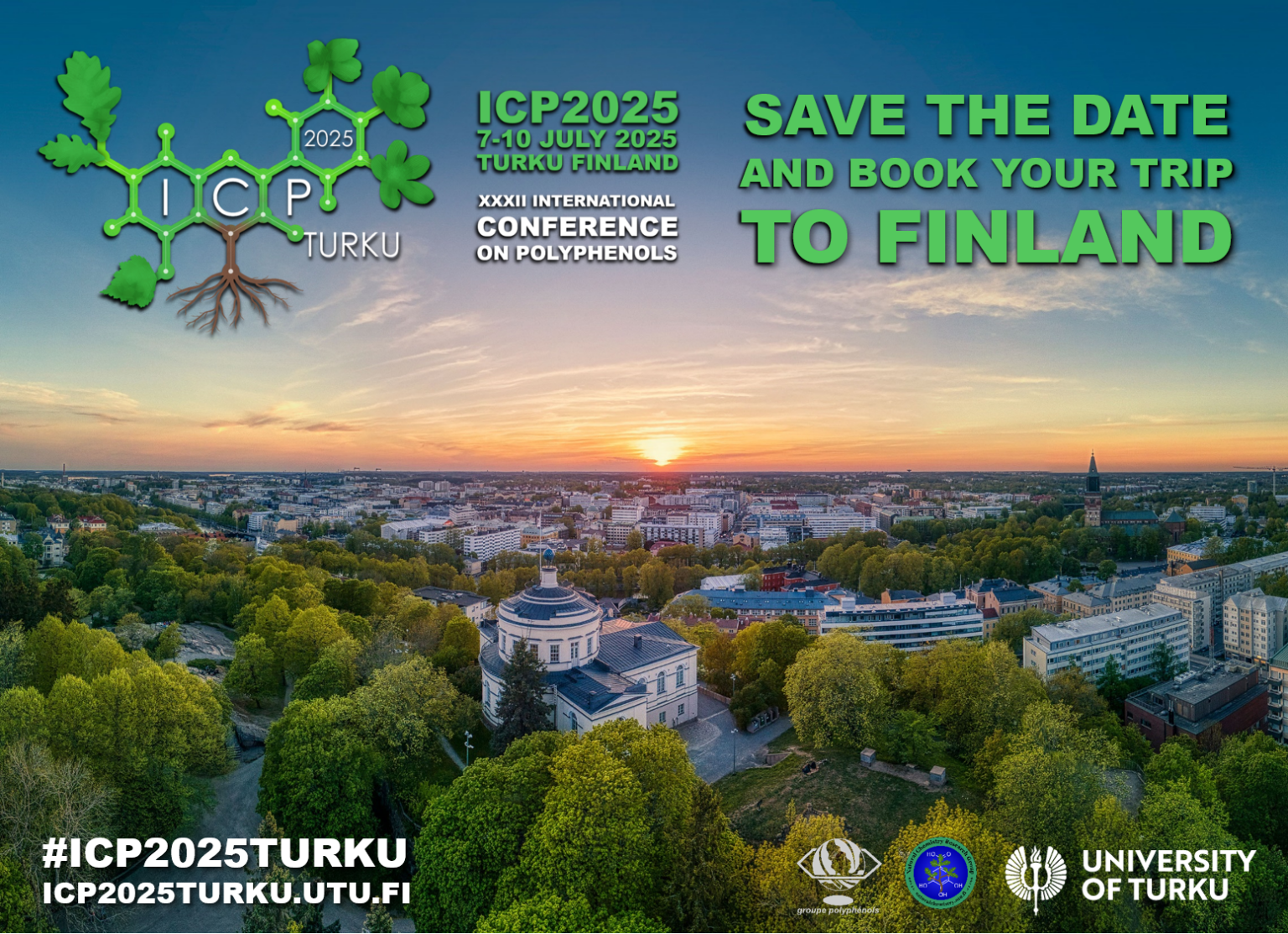 XXXII International Conference on Polyphenols – 7-10 July 2025 | Turku, Finland